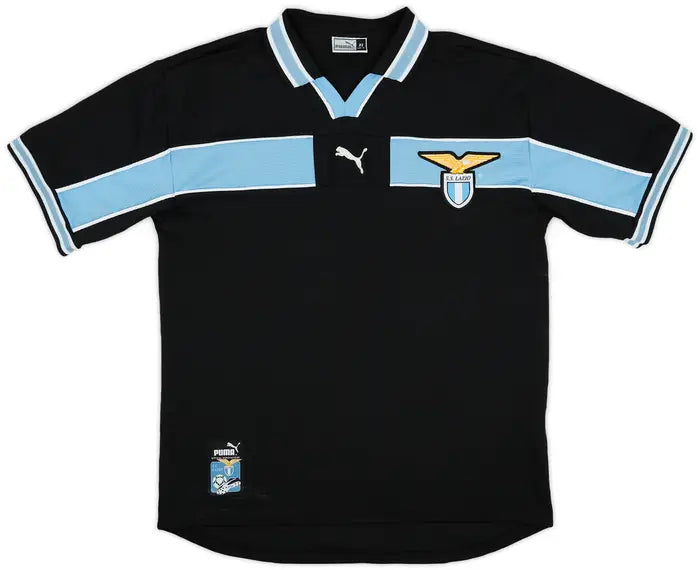 Lazio 1998-99 Away Shirt | UEFA Cup Winners’ Cup Final Season | Mancin
